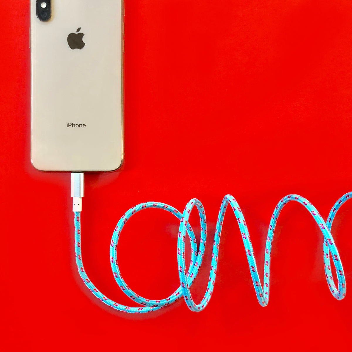 Cotton Candy Lightning Cable [5 ft / 1.5m length] – Charge Cords